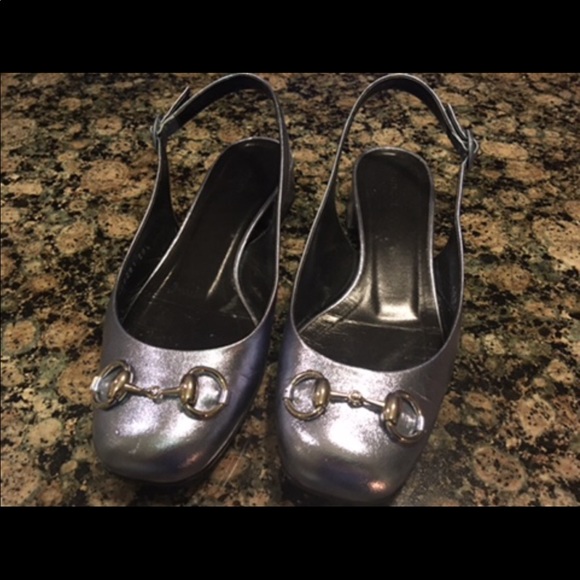 Gucci | Shoes | Gucci Womens Mule Shoes Light Blue Sz 385 | Poshmark